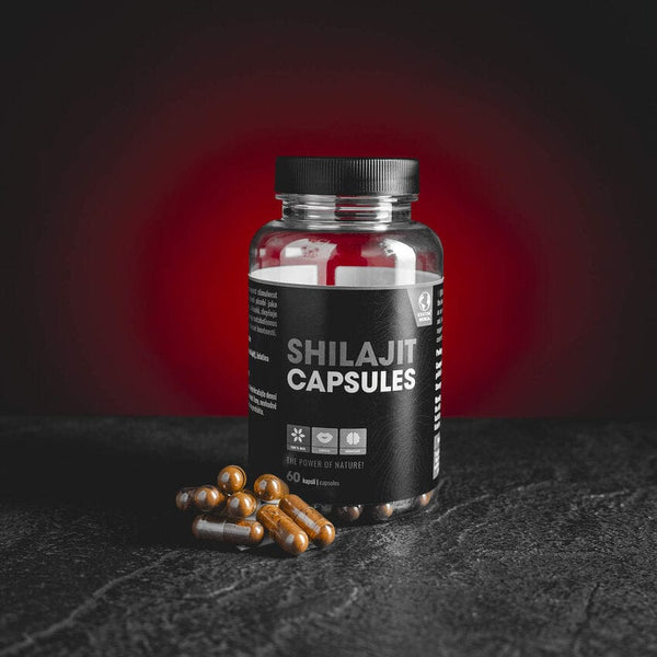 Kolekce Shilajit: Kapsle a Tekutý Extrakt pro Zdraví a Vitalitu ...